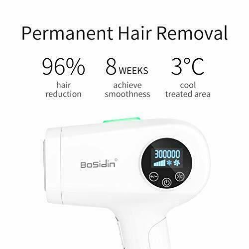 BoSidin IPL Laser Painless Permanent Hair Removal Device Face Body Men ...