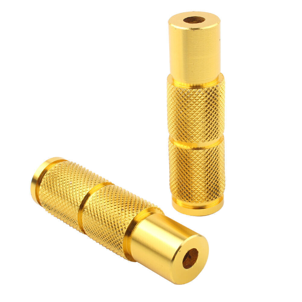 CNC Universal Motorcycle Racing Bike Folding Foot Pegs Footpegs Rear ...