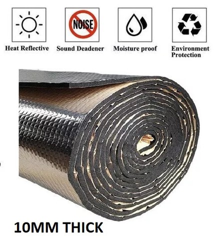 2x4 Sound Deadener Noise Proof Deadening Mat Car Heat Shield Insulation ...