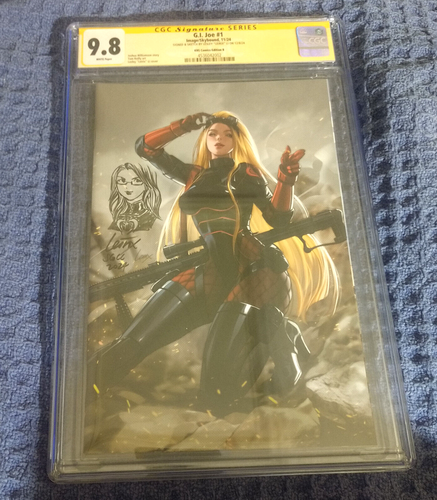 GI JOE #1 CGC SS 9.8 + SKETCH - LEIRIX LI VARIANT LTD to 750 - RARE 1 ...