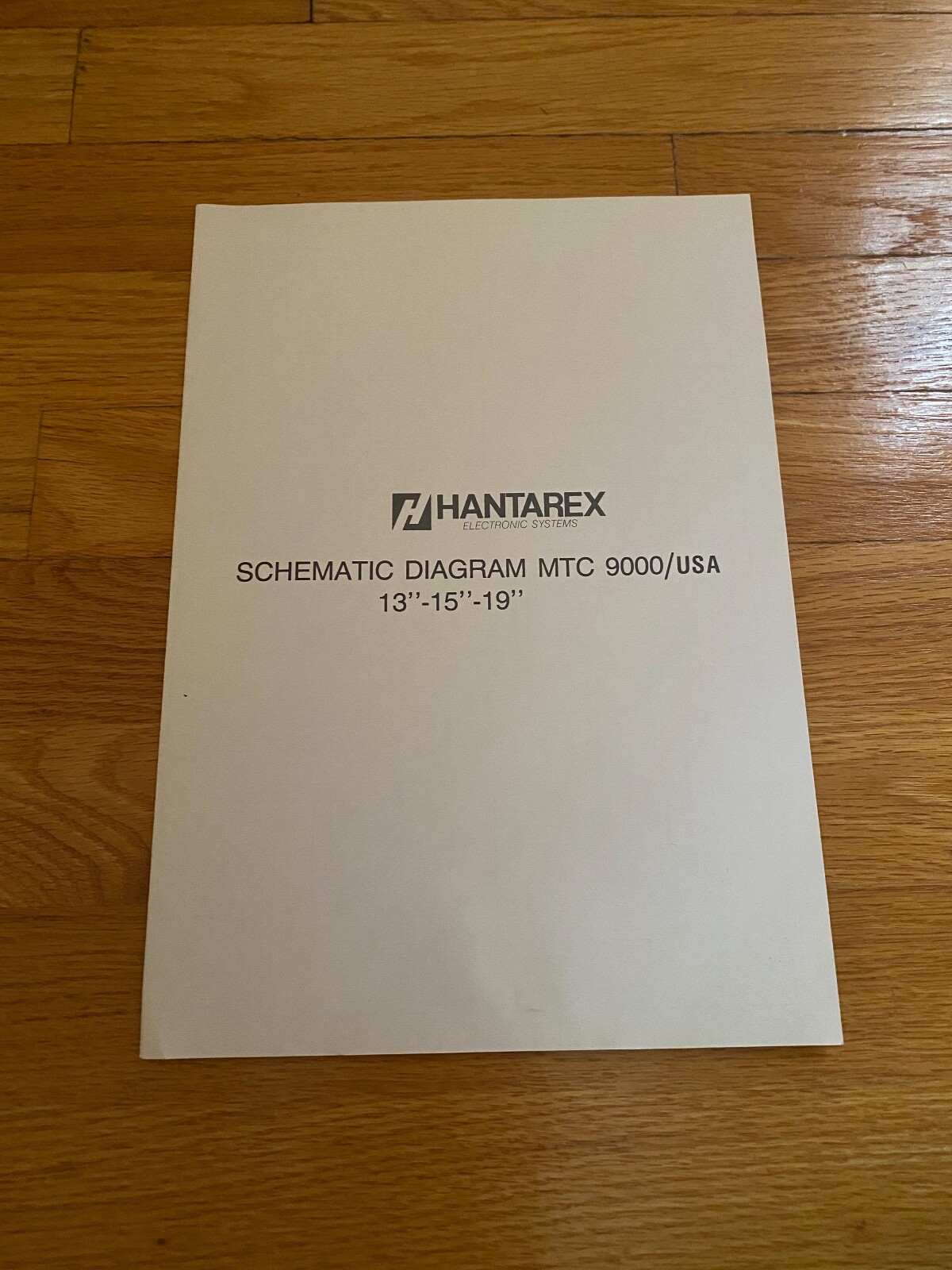 Hantarex Schematic Diagram MTC 9000/USA 13"-15"-19" Manual | eBay
