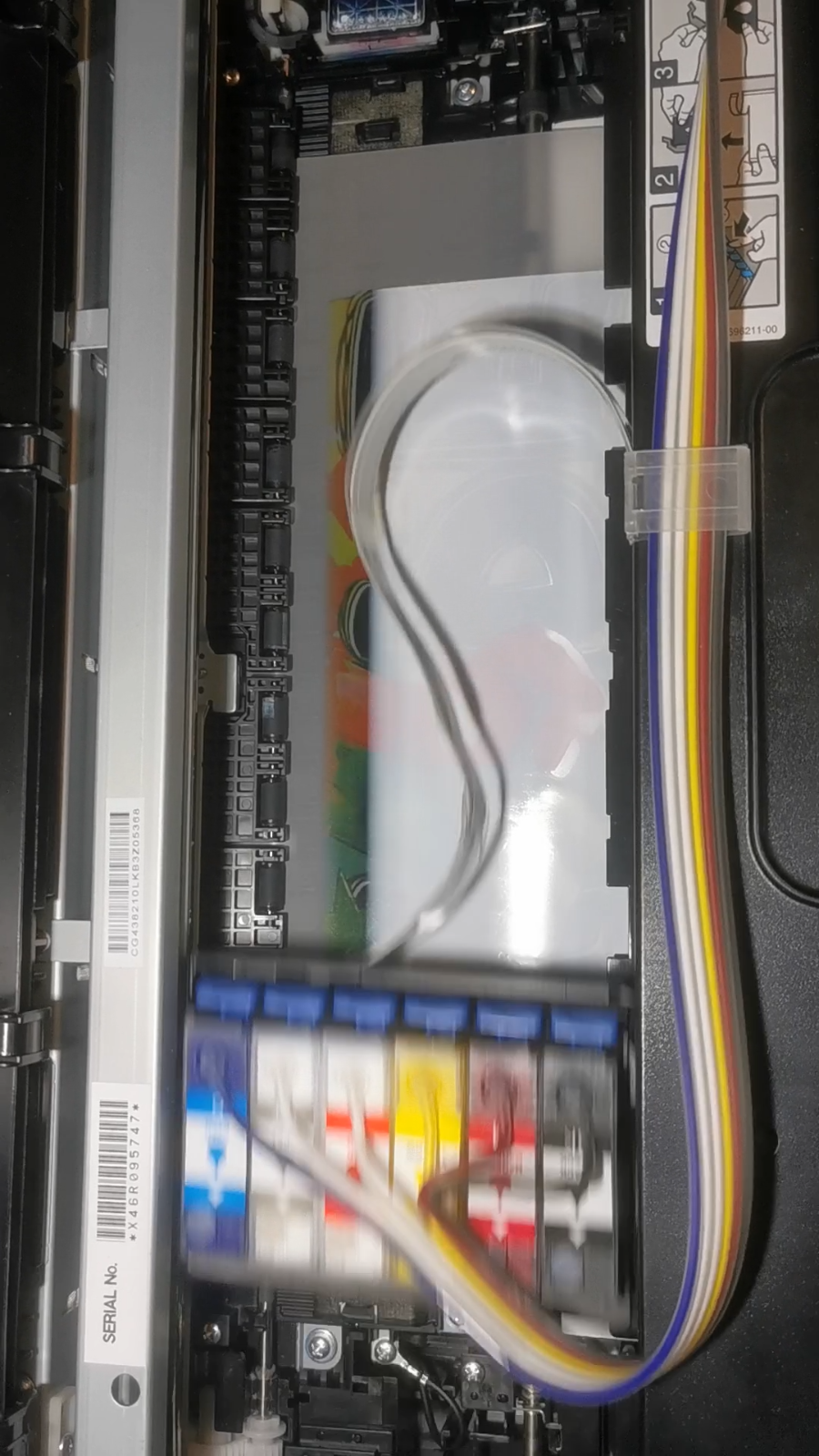 No chip Empty Cis ciss ink system for XP-15000 T314 314 DTF printing ...