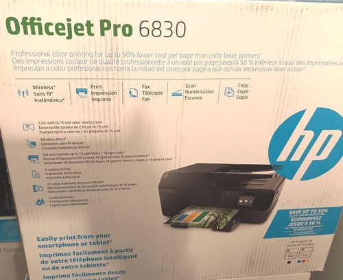 Brand New HP Officejet Pro 6830 Wireless All-in-one Inkjet Printer | eBay