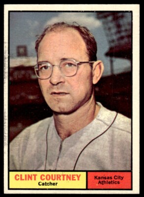 1961 Topps Clint Courtney ┐ Kansas City Athletics #342 | eBay