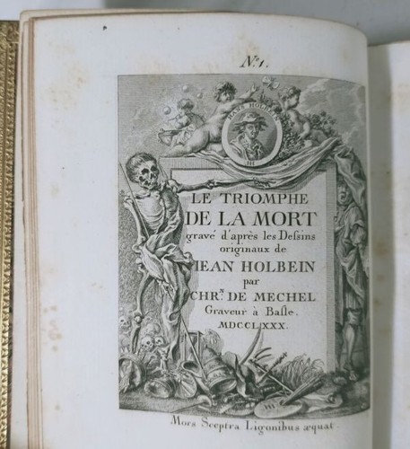 Hans Holbein Le Triomphe de la Mort Dance of Death 1854 Mechel 47 ...