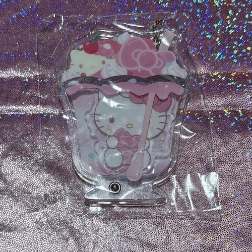 Hello Kitty Parfait Acrylic Charm Keychain Unused Sanrio | eBay