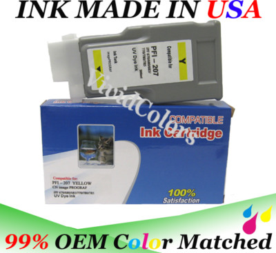 PFI207 Yellow Ink Cartridge for Canon iPF785 Canon PFI207 Yellow ink | eBay