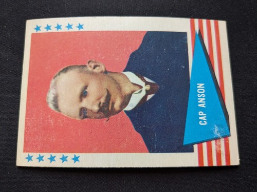 1961 Fleer Baseball Greats Card # 4 Cap Anson - Chicago White Stockings ...