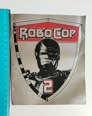 Adhesive Robocop 2 Sticker Autocollant Aufkleber Vintage 80s Original ...