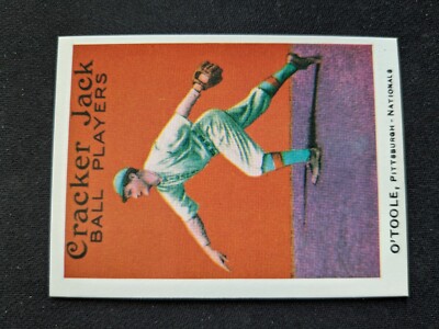 1915 Cracker Jack Reprint Baseball Card # 54 Marty O'Toole - Pittsburgh ...