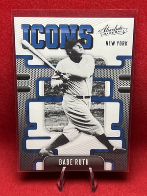 2021 Panini Absolute Baseball *Babe Ruth* Icons No. I-1 - New York ...