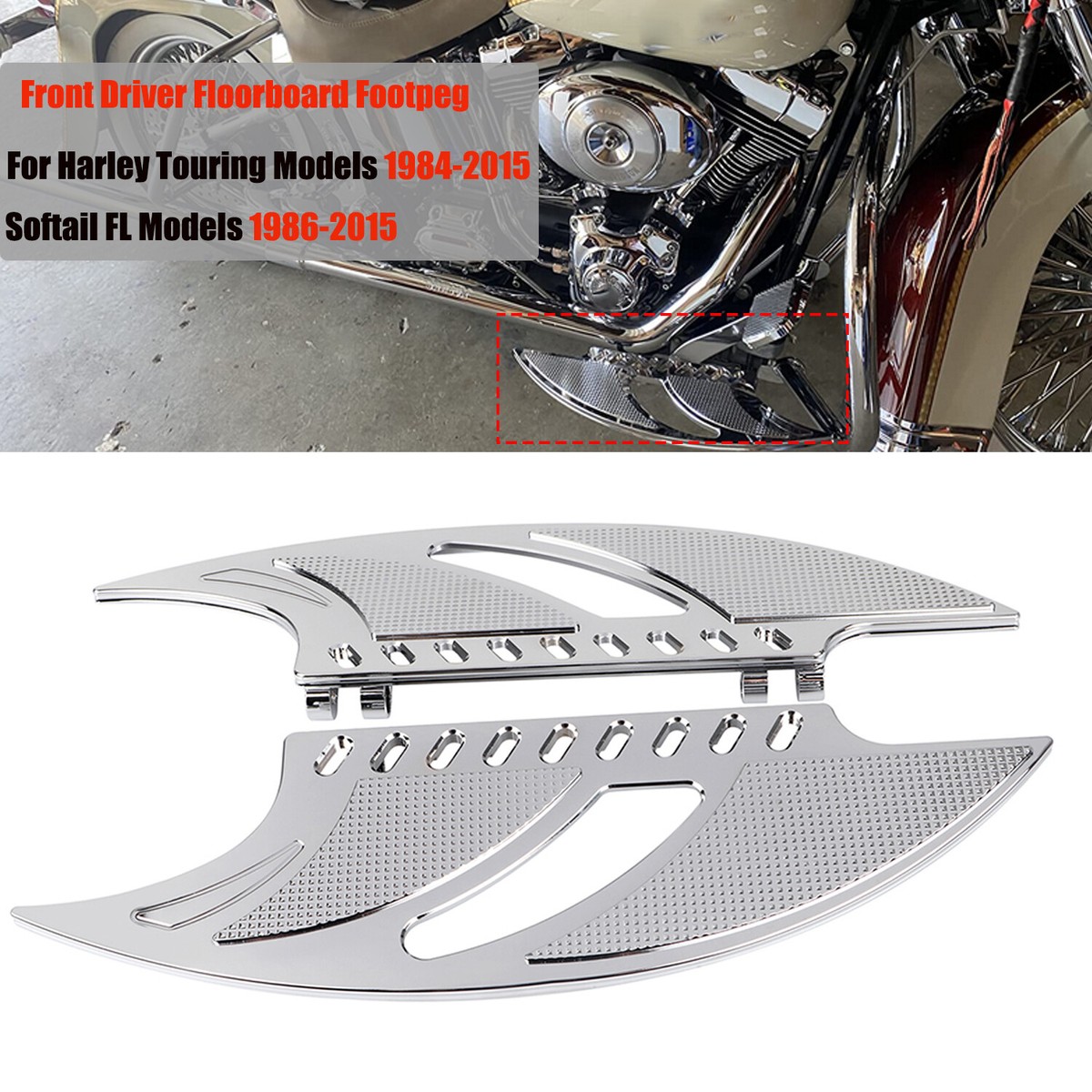 Custom Motorcycle Floorboards HARLEY FLOORBOARDS, CARBON FIBER AND