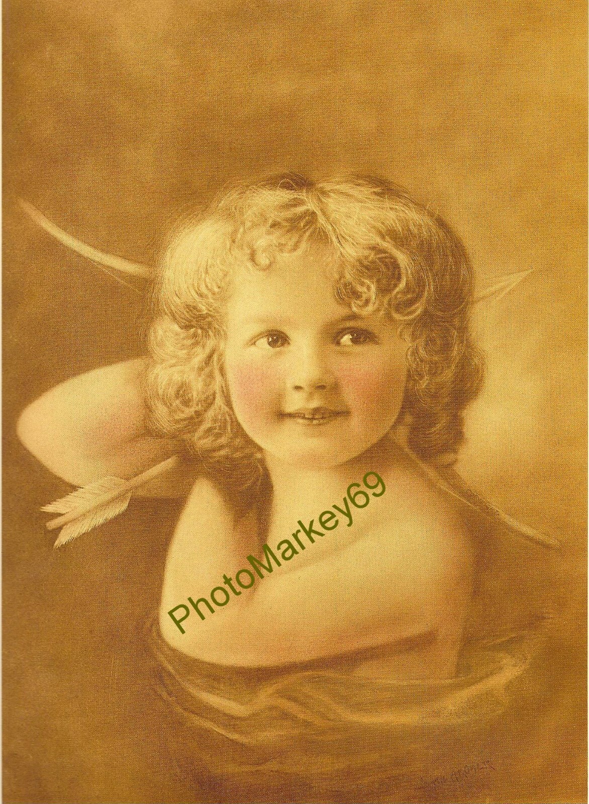 Cupid awake THE ARCHER print picture | eBay