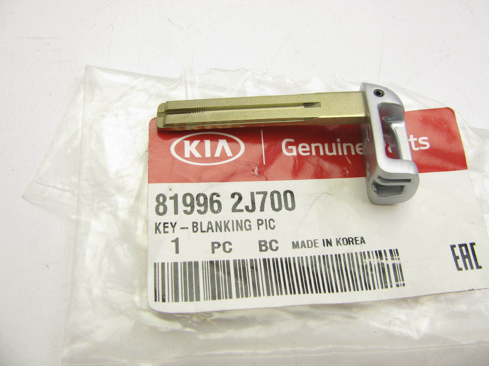 New UNCUT Smart Key Fob Insert Key Blank OEM For 09-12 KIA Sorento ...