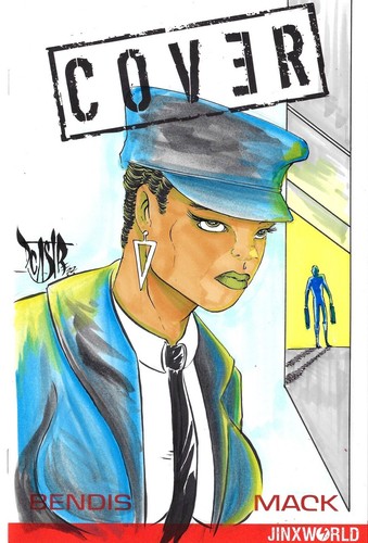 Cover (2018) #1 Blank Cover Variant DC Jinxworld Comic W Original Dave ...