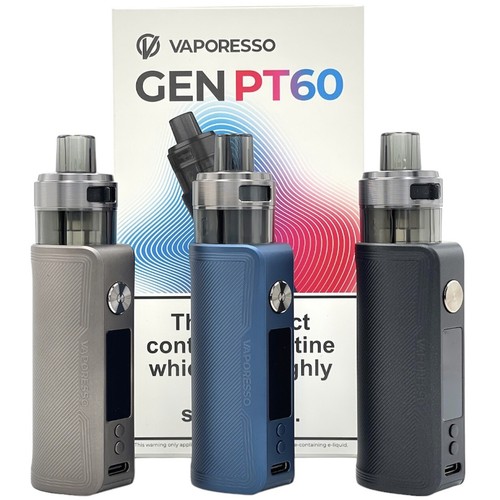 Vaporesso GEN PT60 Pod Kit E-Cigarette Vape 60W Ecig 2500mAh Device or ...