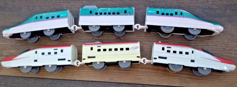 JUNK Plarail Shinkansen E5 E6 Hayabusa Komachi Connect Train ...