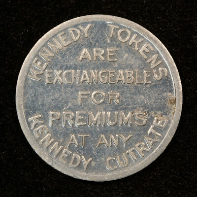 Mercantile Scrip Token - Kennedy Cutrate - For Valuable Premiums - SKU ...