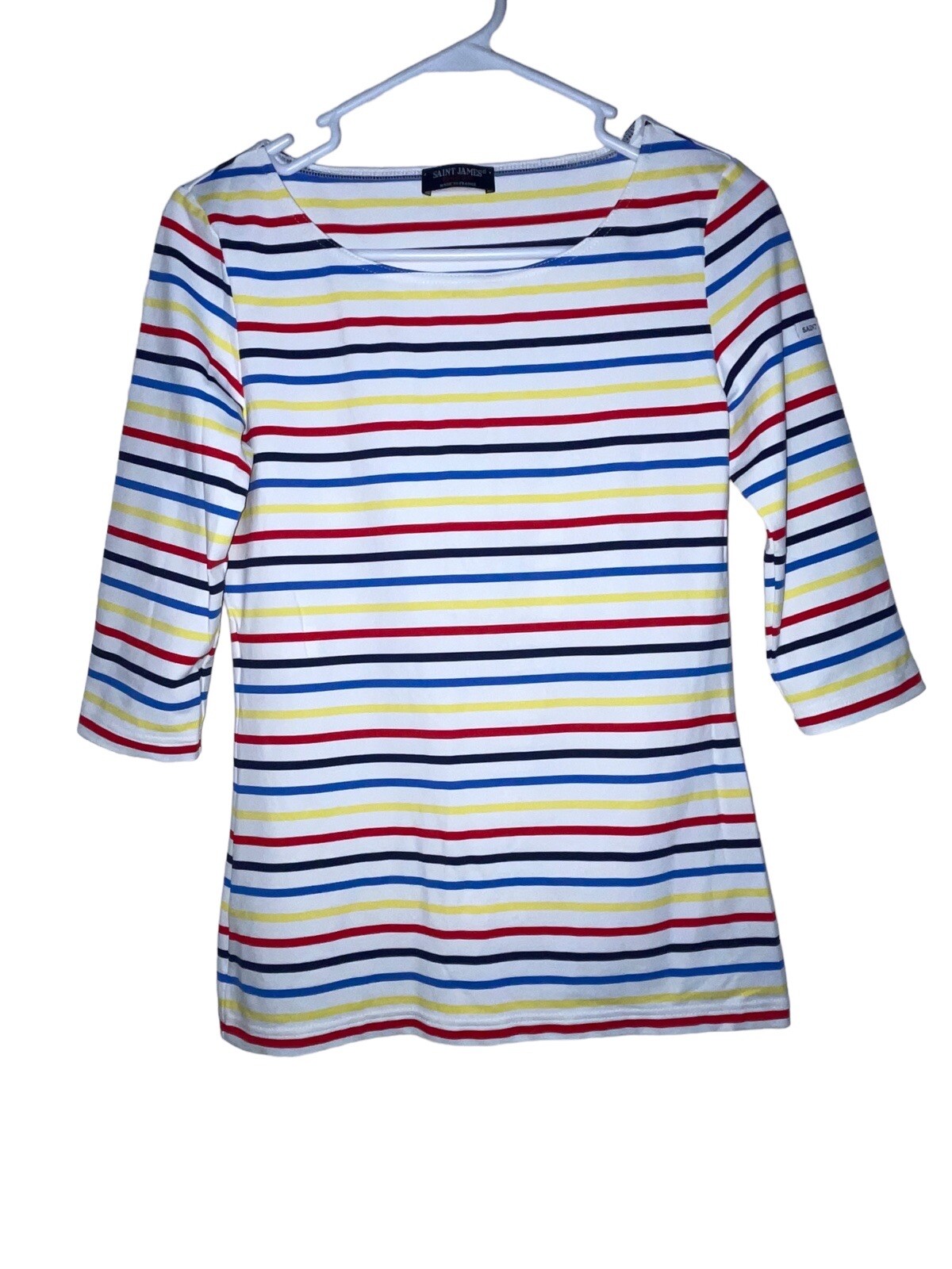 Saint James Breton GARDE-COTE 3/4 Sleeve Size 4 US Multicolor Anti-UV ...