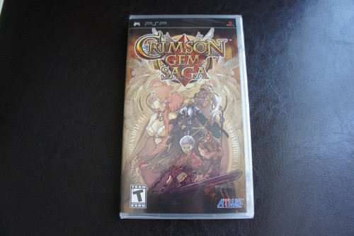Sony PSP Crimson Gem Saga Brand New Sealed | eBay