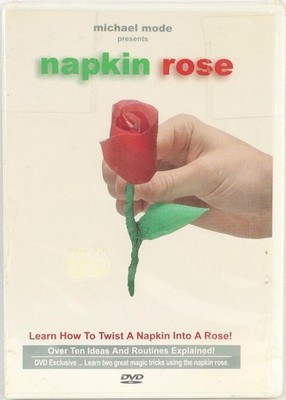 Michael Mode Napkin Rose DVD Movie 12 Napkin Rose Napkins Included ...