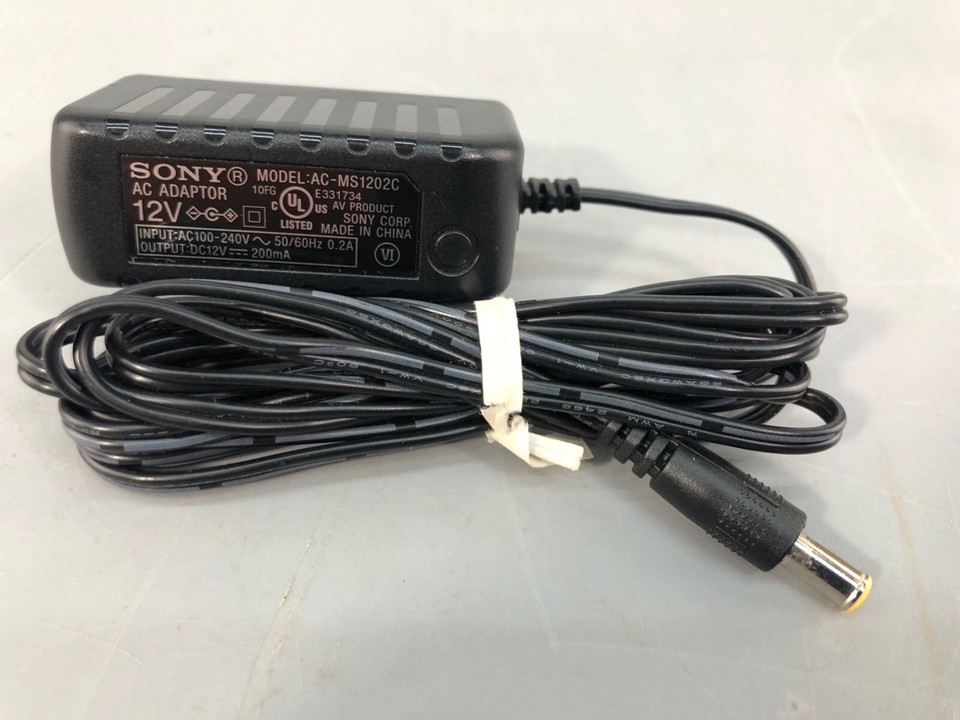 SONY Original AC-MS1202C 12v Adapter NEW | eBay