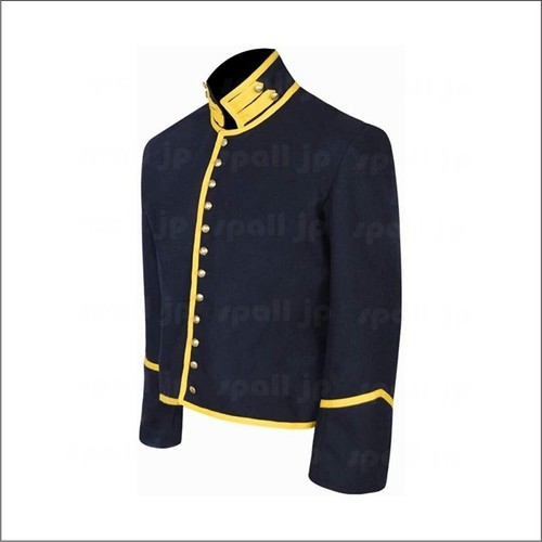 US Civil war Union Navy Blue Cavalry Mounted Wool Shell Jacket with ...