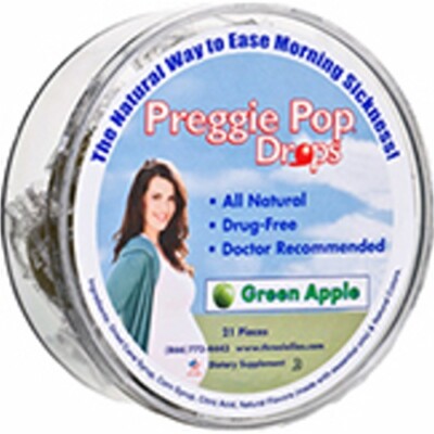Preggie Drops Natural Green Apple 21 CT By Three Lollies | eBay
