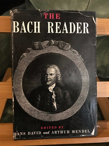 Hans David Arthur Mendel The Bach Reader en anglais Norton & Company | eBay