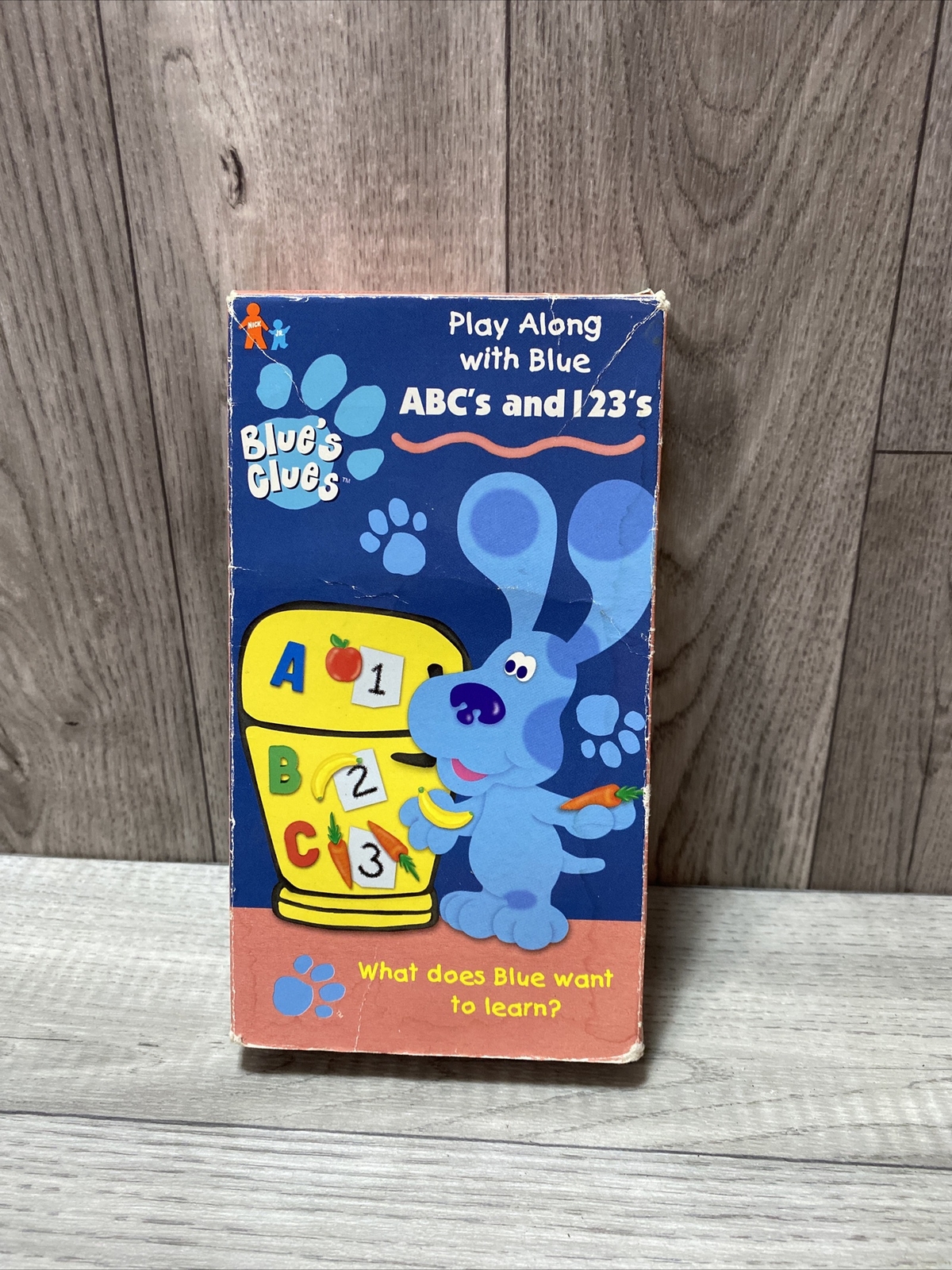 Vintage BLUE'S CLUES ABC's and 123's VHS | Grelly USA