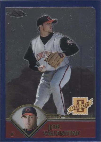 2003 Topps Chrome Traded & Rookies - #T168 Joe Valentine (RC) for sale ...