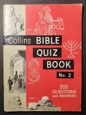 Collins Bible Quiz Book No. 2 | eBay