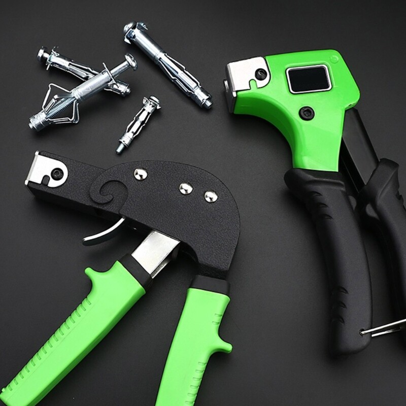 Manual Rivet Gun Carbon Steel Lightweight Gutter Repair Blind Rivet ...