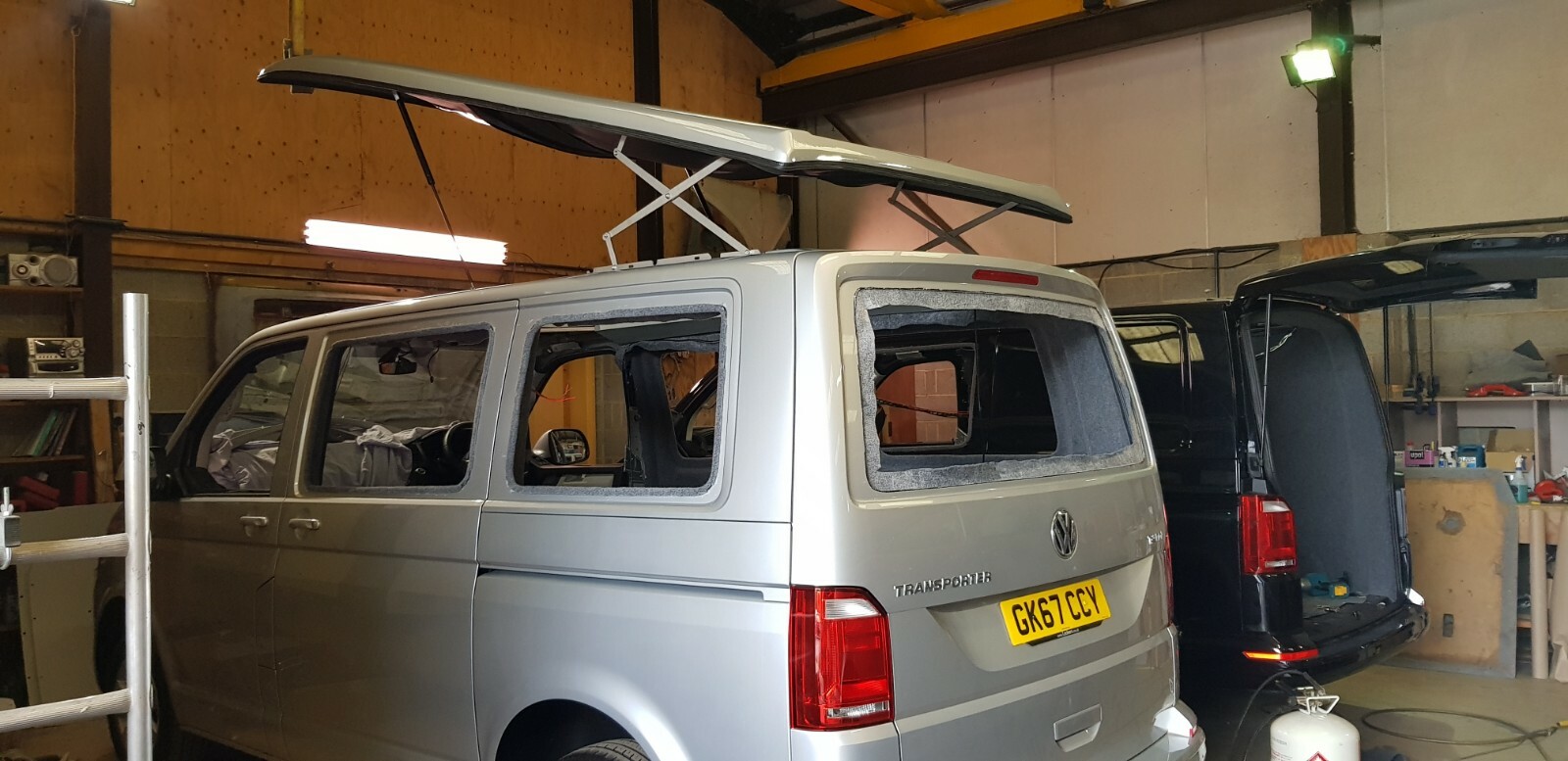 VW T5 T6 Sliding Side Window Fitting Service - Volkswagen Transporter ...