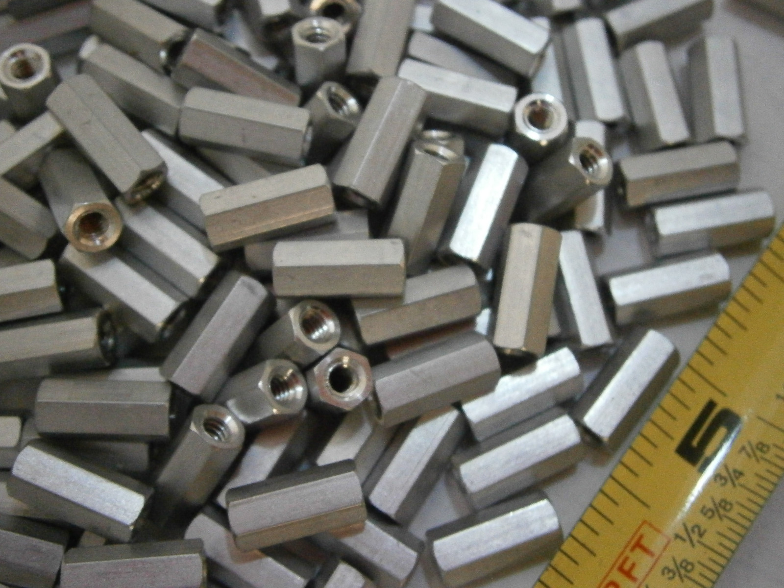 Amatom 8105-A-0440 Female Standoffs 3/16" Hex x 7/16" Aluminum Lot of ...