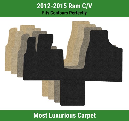 Lloyd Luxe Front Row Carpet Mat for 2012-2015 Ram C/V | eBay