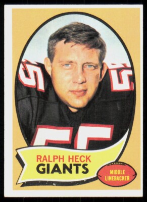 1970 Topps Ralph Heck #127 | eBay