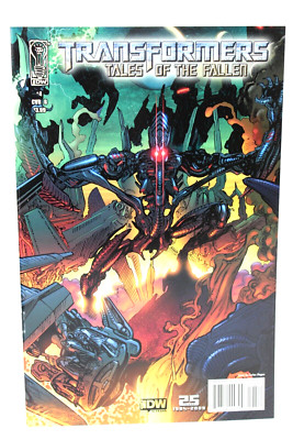 Transformers Tales of the Fallen #4 Carlos Magno Variant 2009 IDW Comic ...