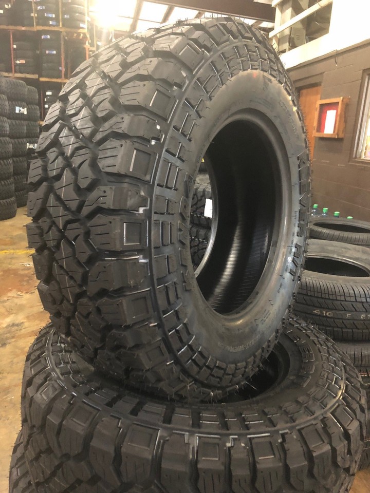 4 NEW 35X12.50R17 Kenda Klever RT 35 12.50 17 35125017 R17 Mud Tires AT ...