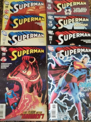 Lot Of 8 Superman Comics 2010-2011 702 703 706 708 709 710 711 713 | eBay