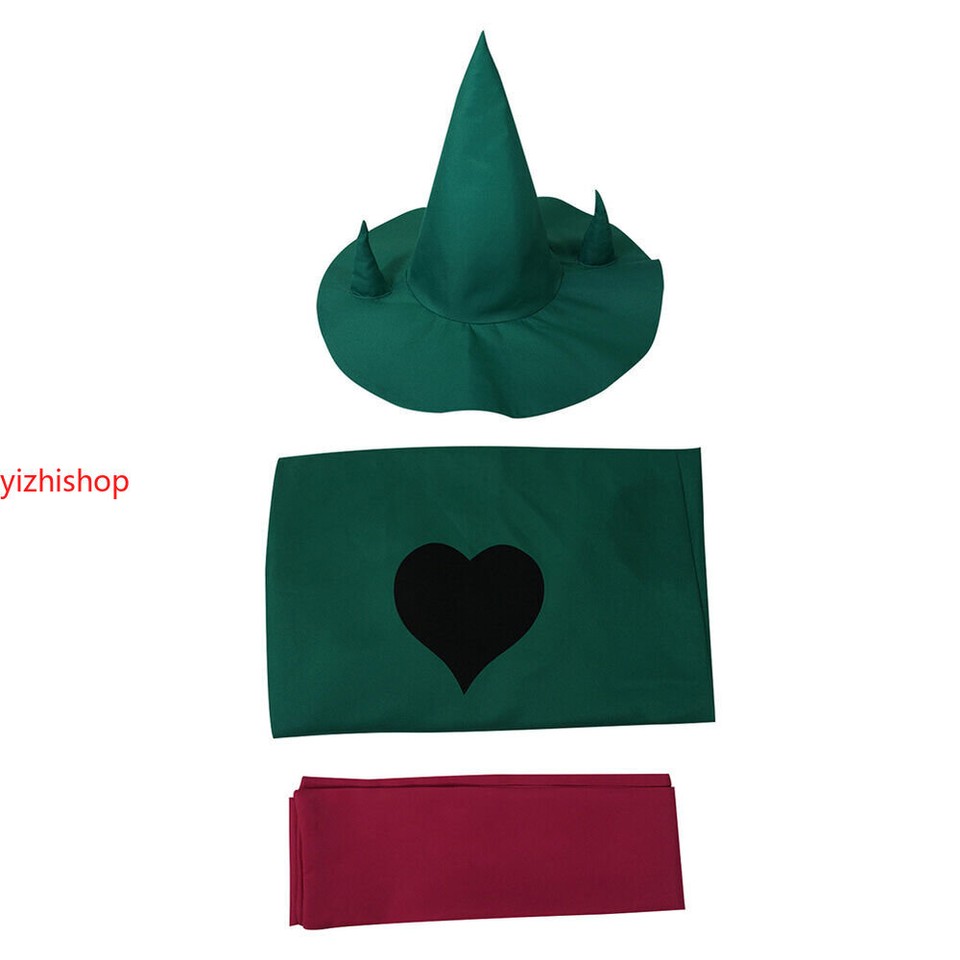 Deltarune Ralsei Cosplay Costume Outfits Halloween Carnival Suit | eBay