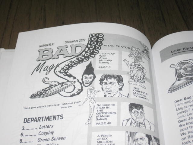 "BAD" Magazine Hardcover Book MAD Magazine Parody RARE | eBay