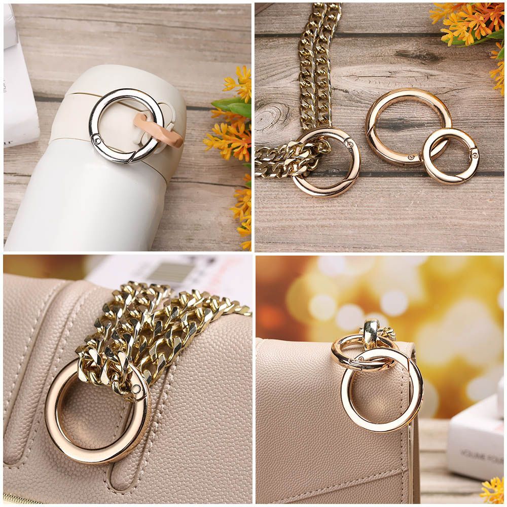 Bag Belt Buckle Spring O-Ring Buckles Snap Clasp Clip Carabiner Purses ...
