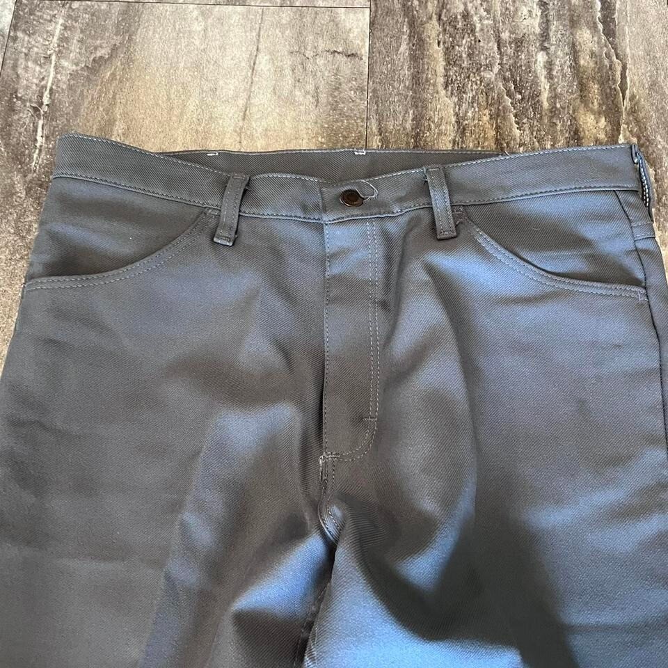 Vintage Wrangler Rancher Wester Polyester Disco Pants Mens Size 36 Grey ...