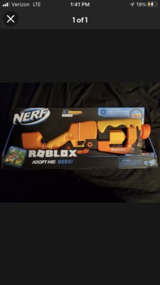 Nerf Roblox Adopt Me! Bees! Lever Action Dart Blaster Gun *Includes ...