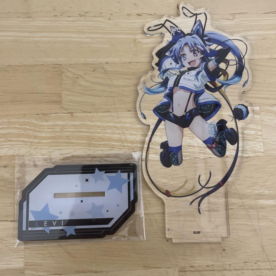 Magical Girl Lyrical Nanoha Acrylic Stand Cyber Bunny Levi Figure ...
