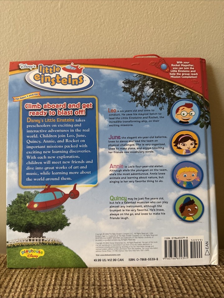 Disney's Little Einsteins Mission: Where's June? Book Pat Pat ...