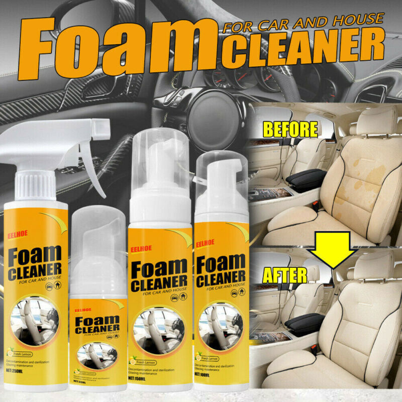 Multi-functional Foam Cleaner Cleaning Spray Powerful Stain Removal Kit ...