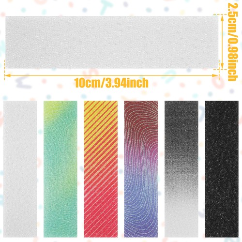 48Pcs Calm Stickers Portable Tactile Rough Textured Stickers Reusable ...