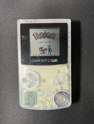 Nintendo Game Boy Color Clear Handheld System | eBay